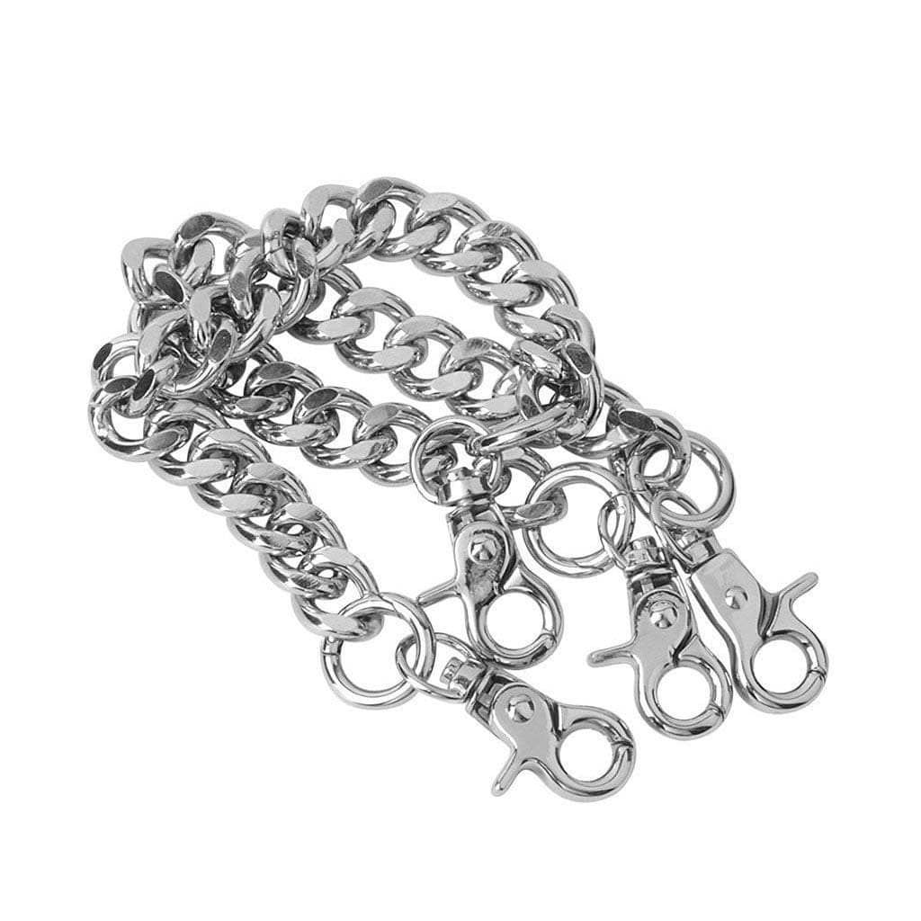 Metal Chain Bondage Shoe Straps T U K Shoes Accessories